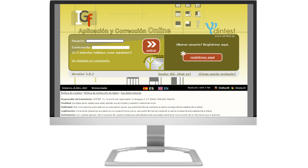 Catálogo – dintest.es